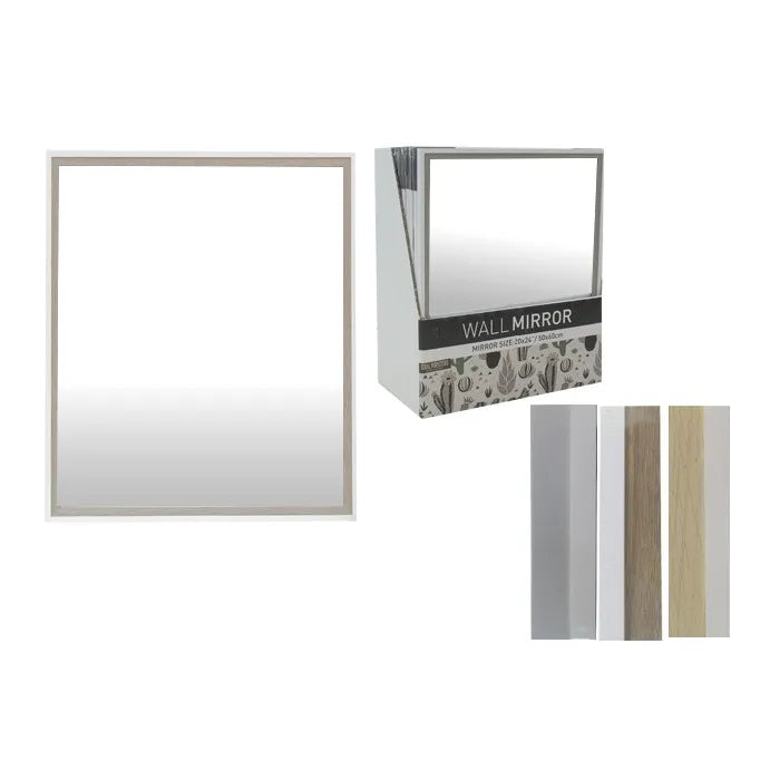 Wall Mirror Asst Col 50 x 60cm – Excellent Stores