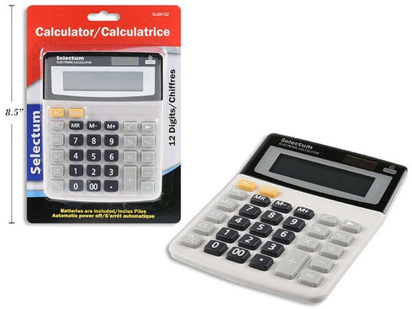 Selectum 12 Digit Calculator – Excellent Stores